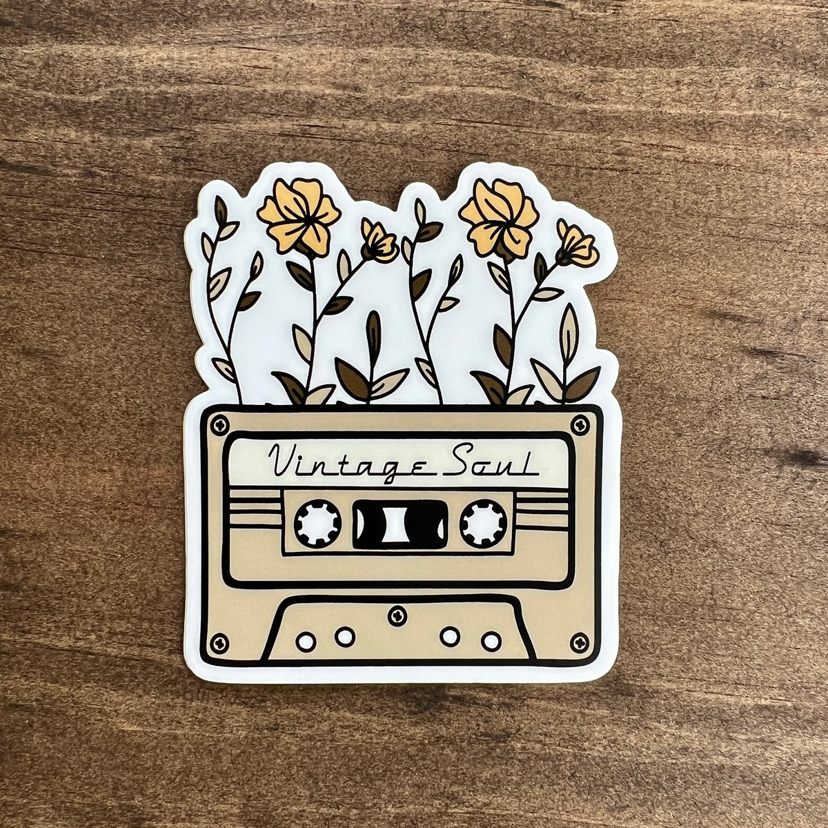 Vintage Soul Vinyl Sticker for Music Lovers – 208 Tees